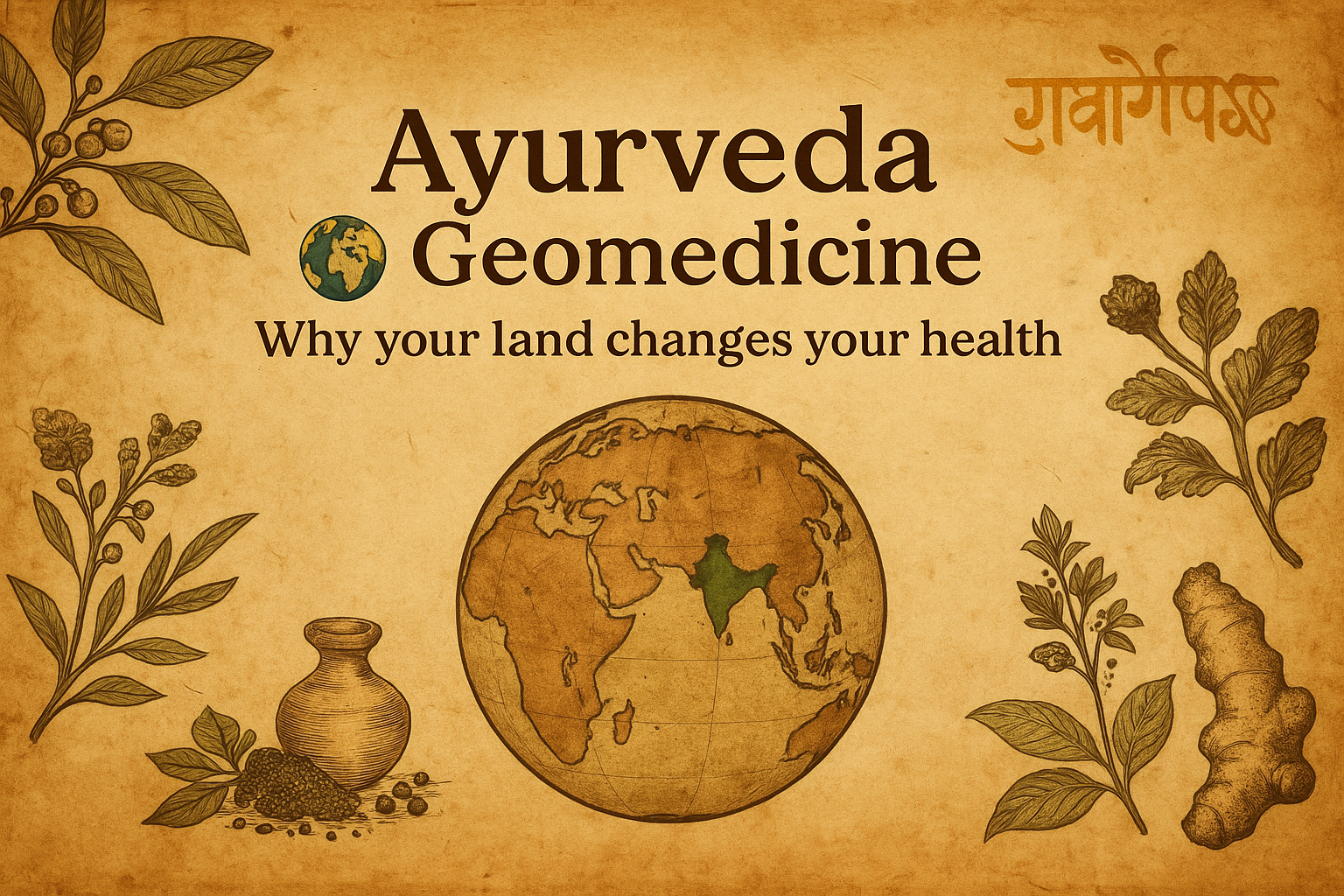 Deśa in Ayurveda – The Science of Geomedicine – Anantya Healthcare OPC Pvt Ltd