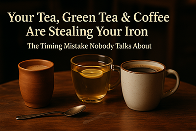 Tea, Green Tea, and Coffee: How Timing Affects Iron Absorption ...