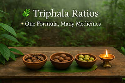 Triphala Ratios: The Alchemy of Three Fruits in Ayurveda – Anantya ...