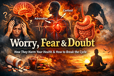 Constant Worrying, Fear, Doubt & Negative Thinking – Anantya Healthcare ...